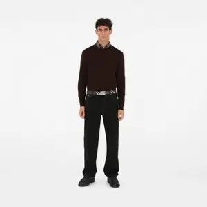 Burberry Reversible Check B-cut Belt
