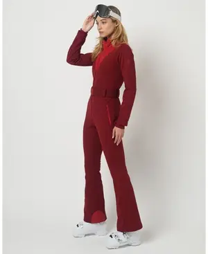 JORDE Lottie Ski Suit - Ruby