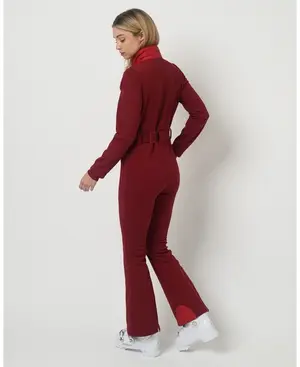 JORDE Lottie Ski Suit - Ruby