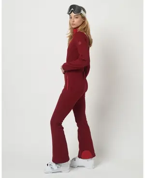 JORDE Lottie Ski Suit - Ruby