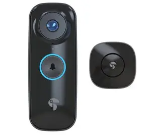 TOUCAN Wireless 2k Video Doorbell Pro W/ Doorbell Chime - One-color