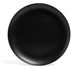 OVERANDBACK Over&back Coupe Semi-matte Stoneware 13' Round Erving Platter - One-color