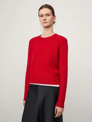 LISA YANG STORE The Mable Sweater - Berry
