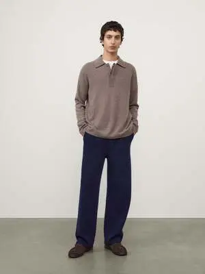 LISA YANG The Emil Cashmere Sweater - Truffle