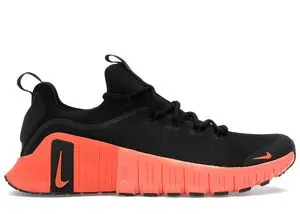 Nike Free Metcon Sneakers - Black/hyper Orange/hyper Crimson
