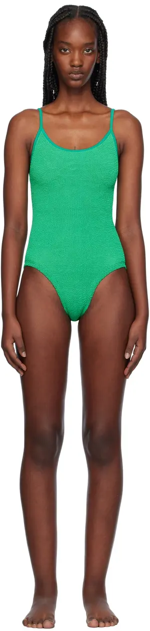 Hunza G Hunza G Pamela One-Piece Swimsuit Emerald