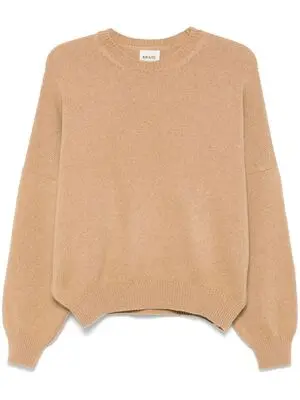 Khaite Margaux Sweater - Brown