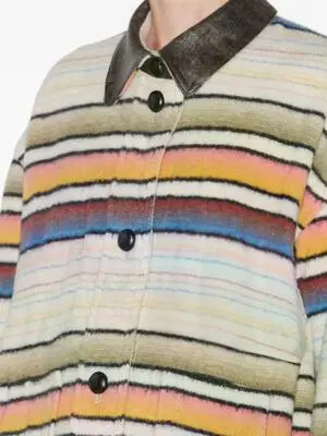 MARANT ETOILE Dayvi Striped Coat