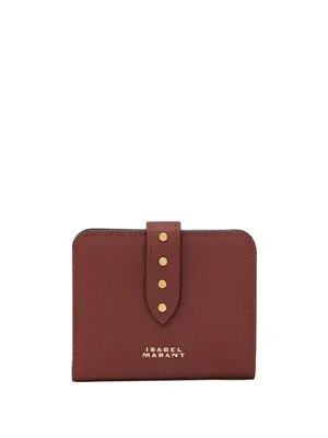 Isabel Marant Leather Wallet - Red
