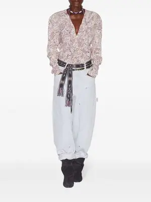 MARANT ETOILE Zekia Blouse - Neutrals