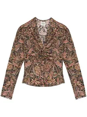 MARANT ETOILE Zekia Blouse - Black