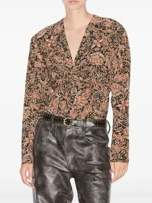 MARANT ETOILE Zekia Blouse - Black