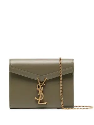 Saint Laurent Cassandra Logo-plaque Leather Crossbody Bag