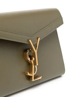 Saint Laurent Cassandra Logo-plaque Leather Crossbody Bag