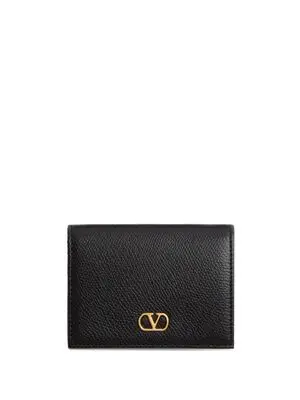 Valentino Garavani Vlogo Signature Wallet - Black