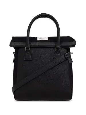 MAISON MARGIELA Four-stitch Two-way Handbag - Black