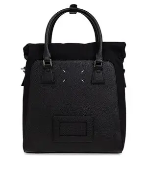 MAISON MARGIELA Four-stitch Two-way Handbag - Black