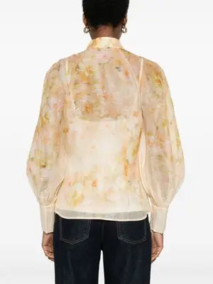 Zimmermann Crush Shirt - Yellow
