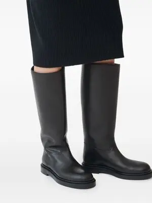 Fabiana Filippi Leather Knee-high Boots