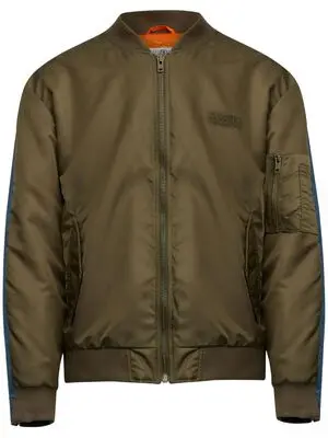 MAISON MARGIELA Numbers-motif Bomber Jacket - Brown