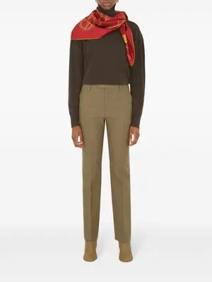 Burberry Chain Check Silk Scarf