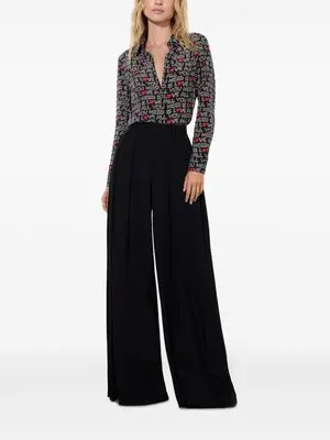 Alice + Olivia X The Beatles Willa Shirt - Black
