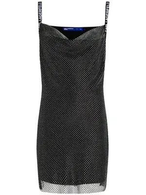Karl Lagerfeld Crystal-embellished Dress