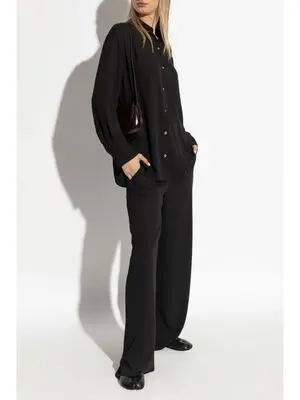 Theory Loose-fit Trousers - Black