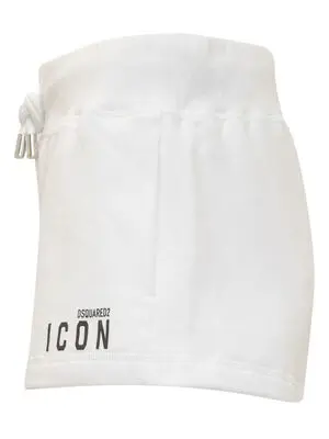 Dsquared2 Icon Track Shorts - White