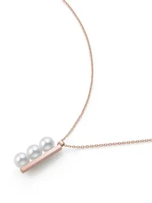 TASAKI 18kt Sakuragold Balance Plus Neo Pearl Necklace