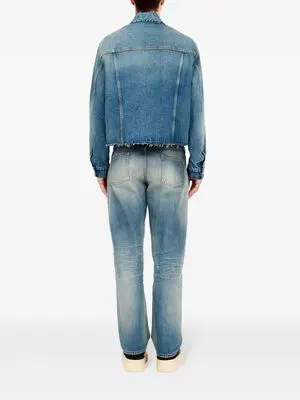 MAISON MARGIELA Cotton Denim Jacket - Blue
