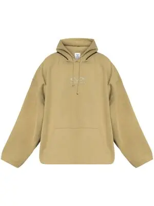 Vetements Logo Hoodie - Neutrals
