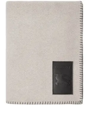 Burberry B Shield Blanket - Neutrals