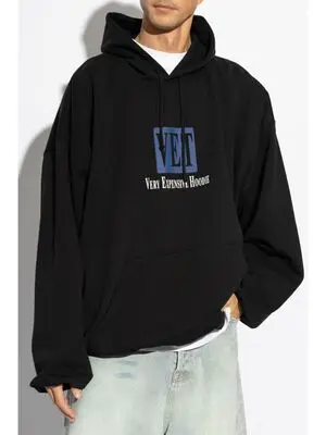 Vetements Logo-print Cotton Sweatshirt