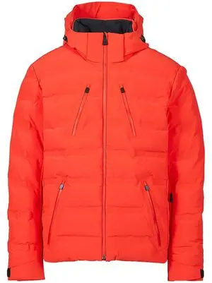 Aztech Mountain Nuke Hooded Ski Jacket - Red