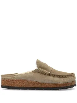BIRKENSTOCK Naples Slippers - Neutrals