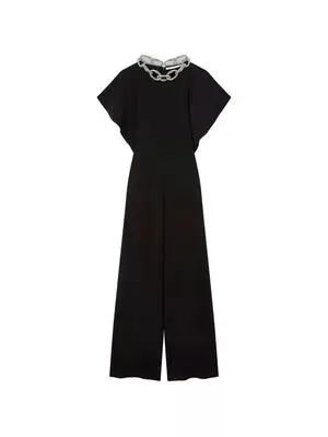 Stella McCartney Chain-embellished Jumpsuit - Black