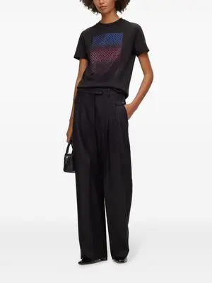 BOSS Crystal-embellished Monogram T-shirt