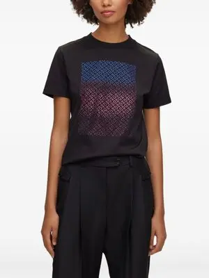 BOSS Crystal-embellished Monogram T-shirt