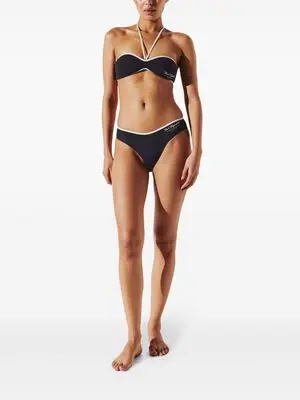 Karl Lagerfeld Hotel Karl Bikini Top - Black