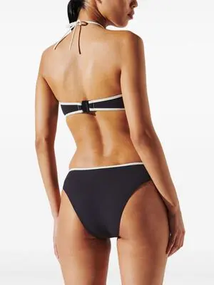 Karl Lagerfeld Hotel Karl Bikini Top - Black