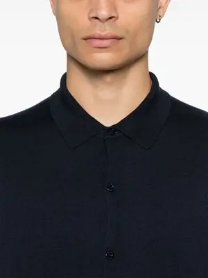 Canali Fine-knit Shirt - Blue