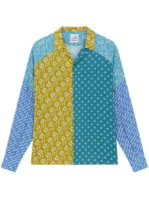 DONDE ESTEBAN Estrellitas Printed Shirt - Blue