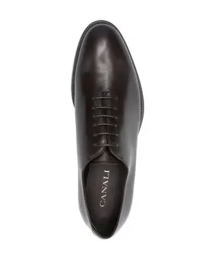 Canali Leather Oxford Shoes
