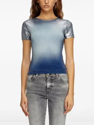 DIESEL® T-ele-long-q1 T-shirt - Blue