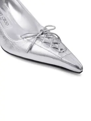 JIMMY CHOO Scarlett 50 Pumps - Silver