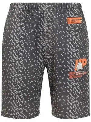 Heron Preston Polka-dot Shorts - Black
