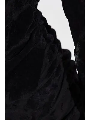 GESTUZ Long-sleeved Ankle-length Dress