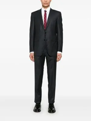 Canali Pinstriped Suit - Grey