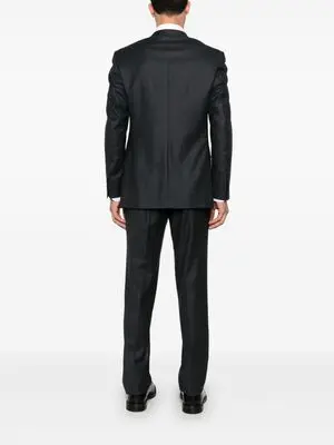 Canali Pinstriped Suit - Grey